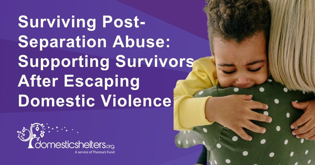 Surviving Post-Separation Abuse: Supporting Survivors After Escaping ...