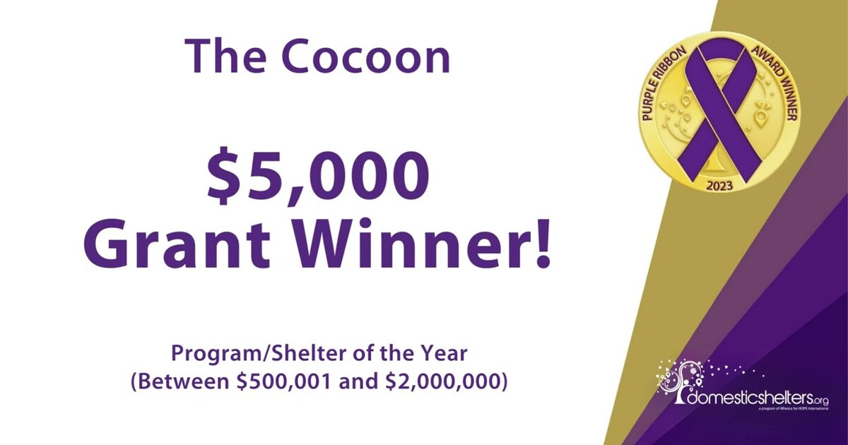 2023 Purple Ribbon Awards Grant Winner: The Cocoon